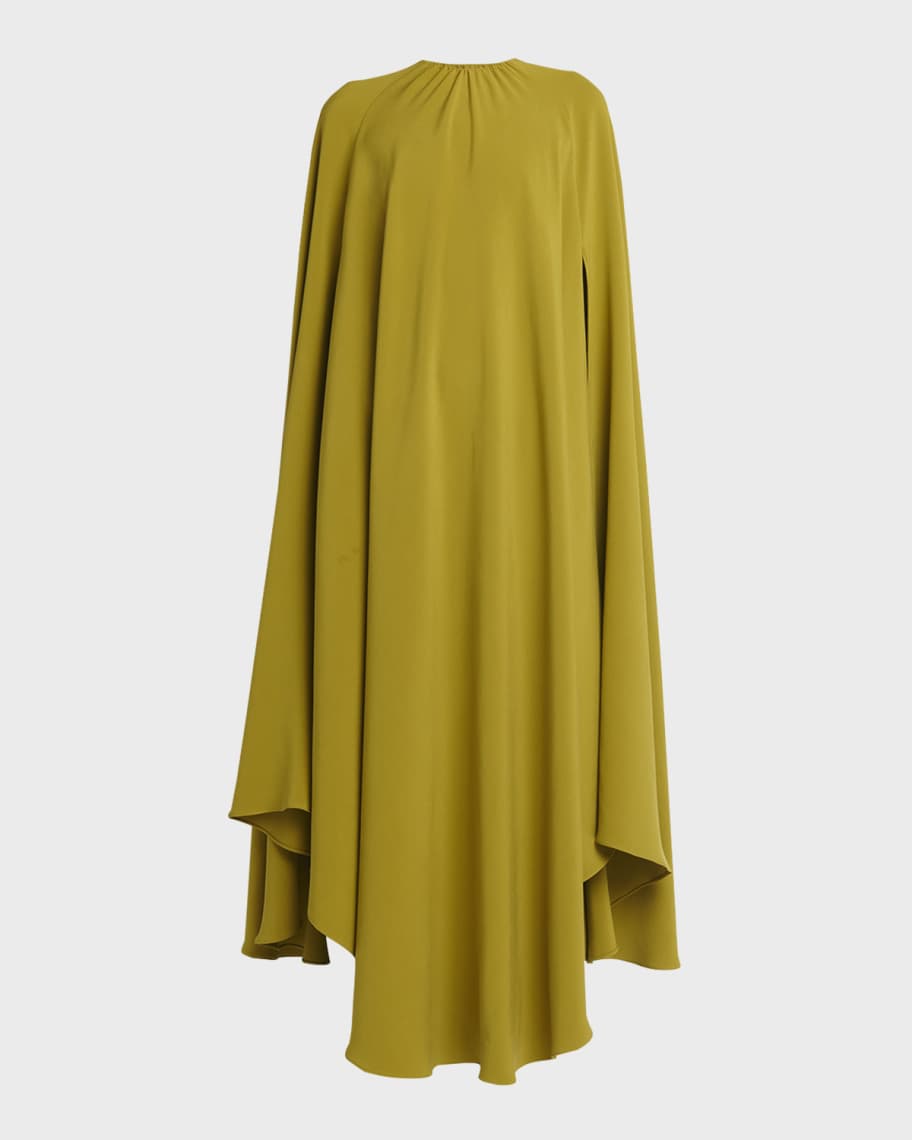 TOM FORD Soft Silk Cady Caftan Dress | Neiman Marcus
