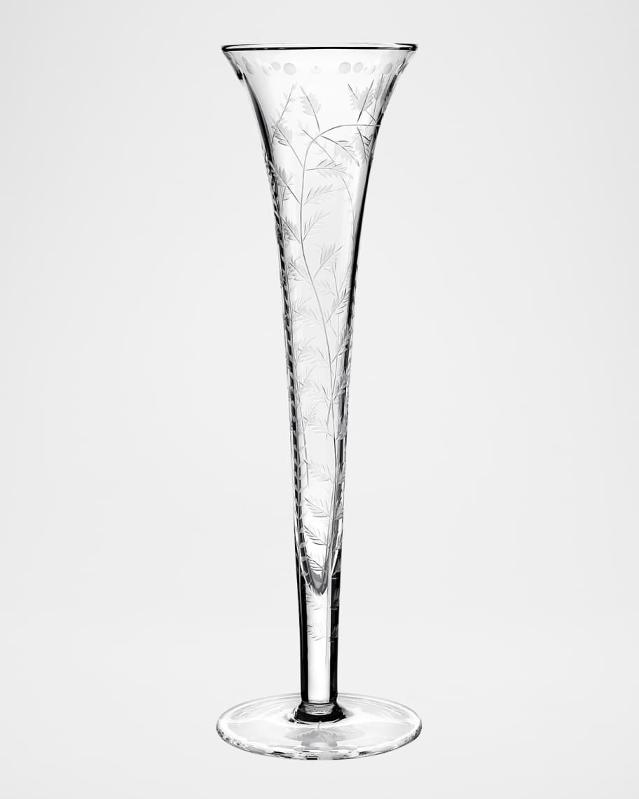 William Yeoward Crystal Fern Lily Vase, 19" | Neiman Marcus