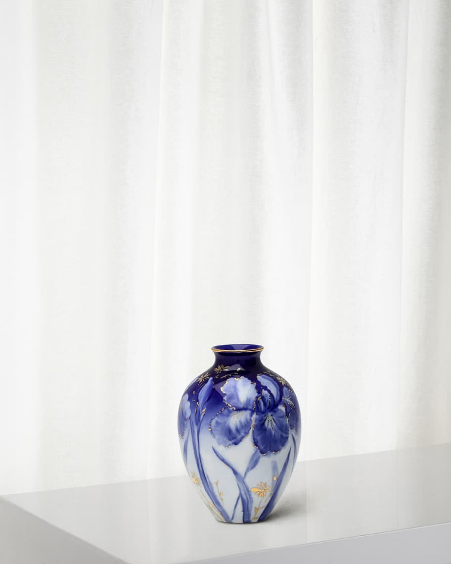 Winward Home Handpainted Celadon Vase, 9" | Neiman Marcus