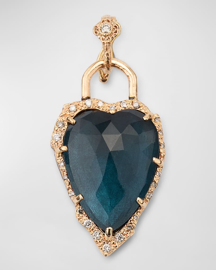 Armenta Blue Topaz Heart Enhancer | Neiman Marcus