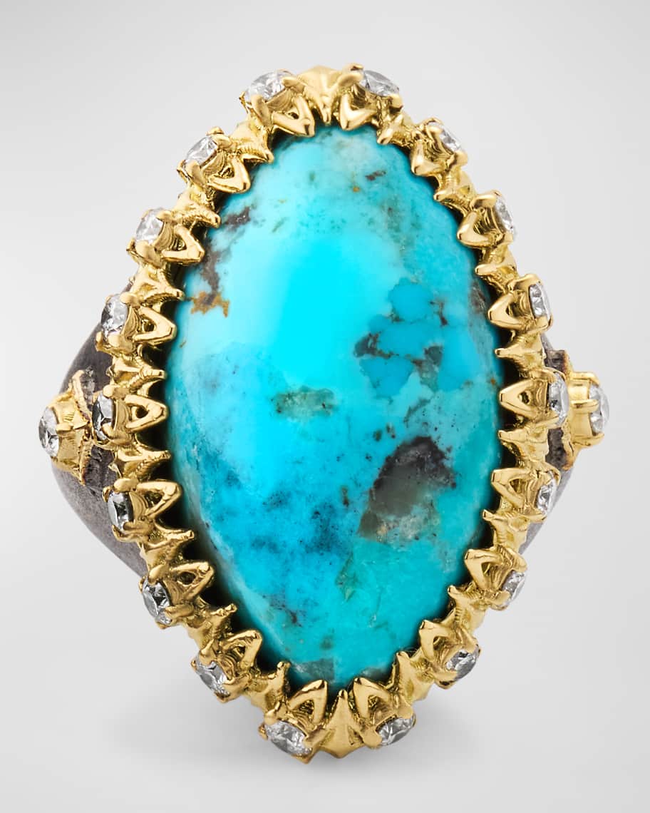 Armenta Marquise Turquoise Statement Ring | Neiman Marcus