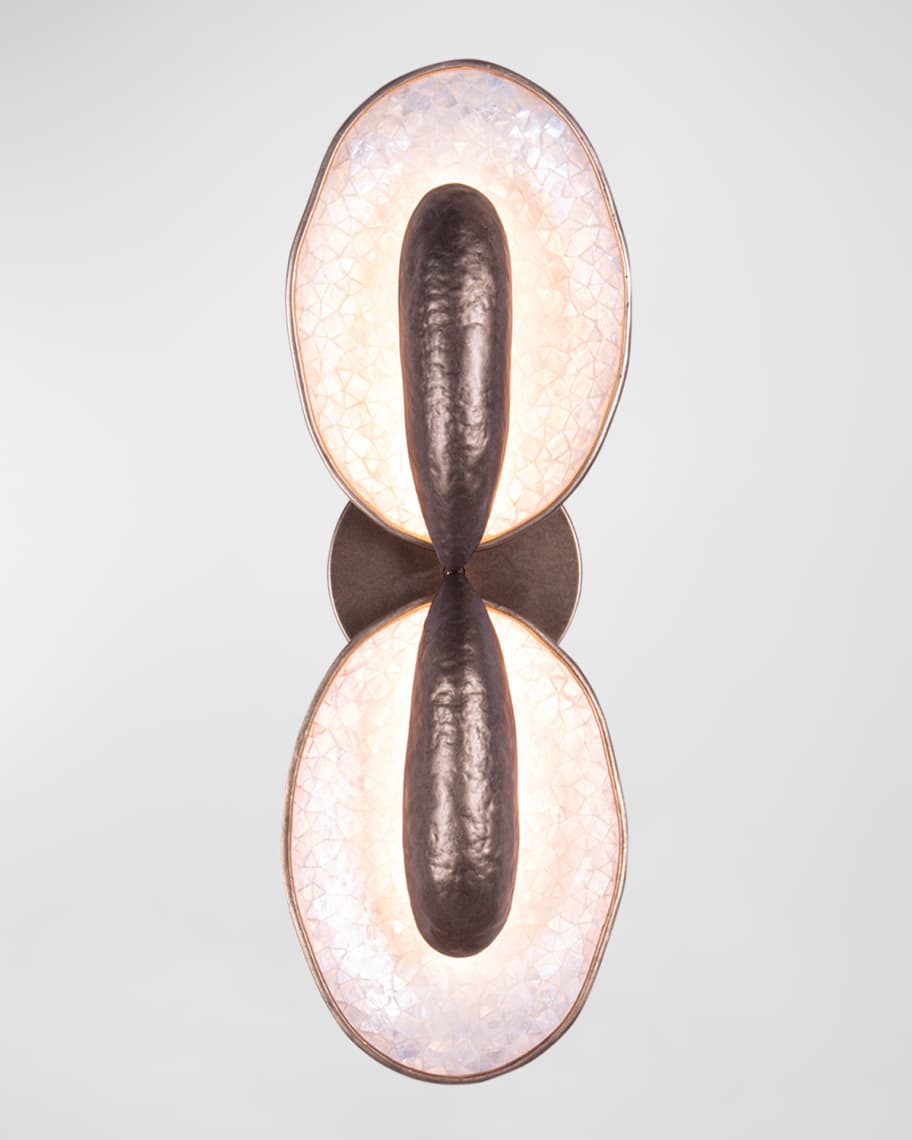 Kalco Lighting Spat 2-Light LED Wall Sconce | Neiman Marcus