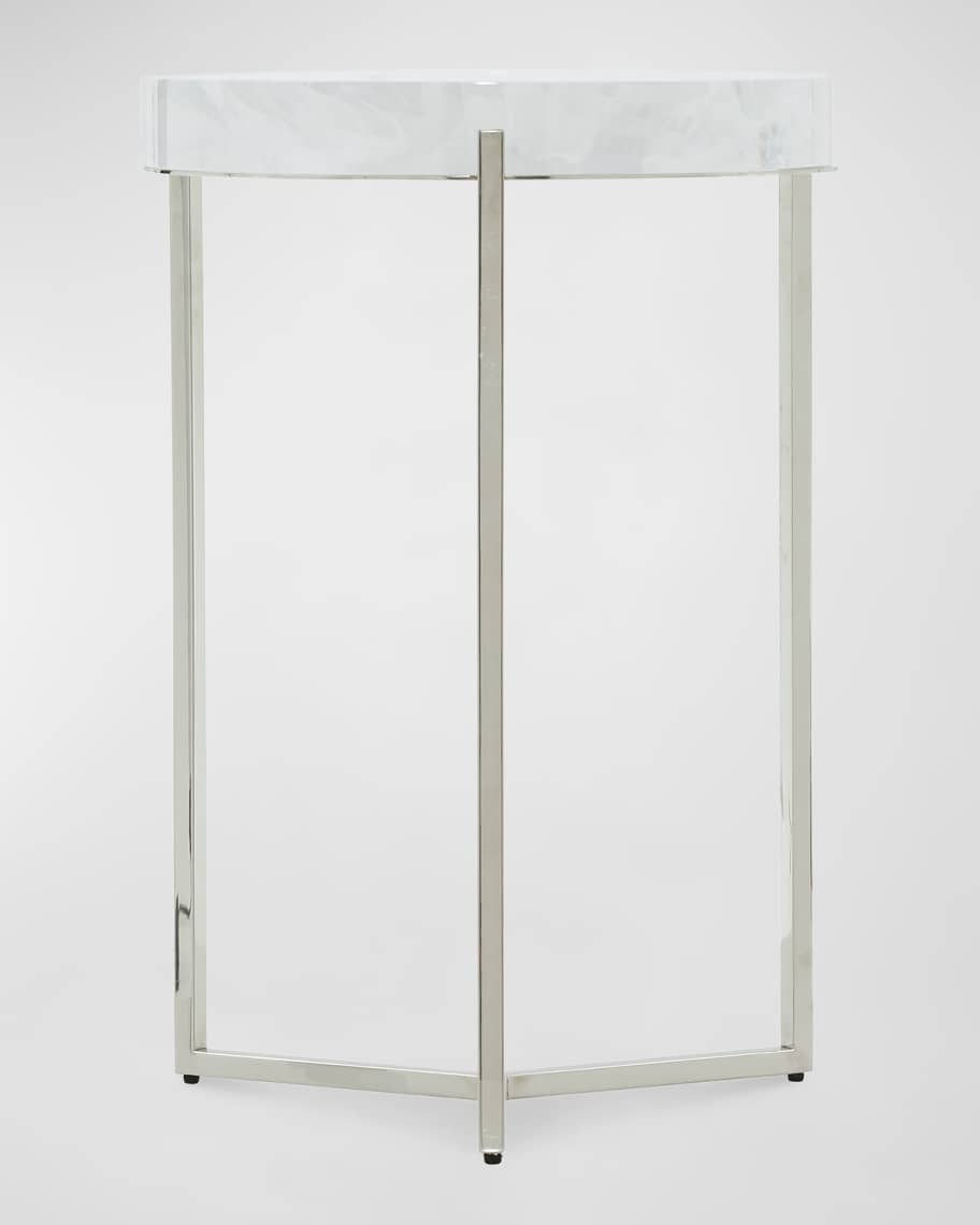 John-Richard Collection Fumosi Side Table | Neiman Marcus