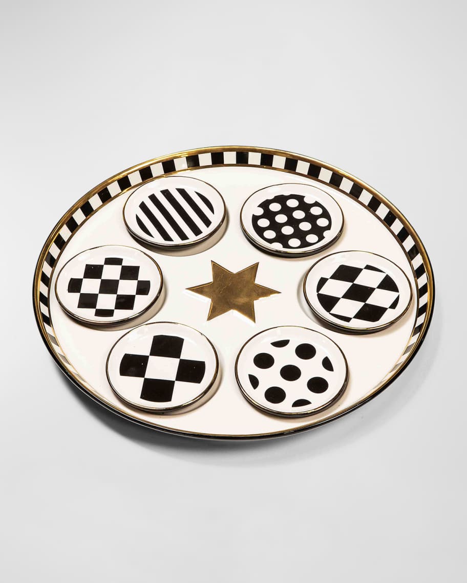 MacKenzie-Childs Courtly Seder Plate | Neiman Marcus