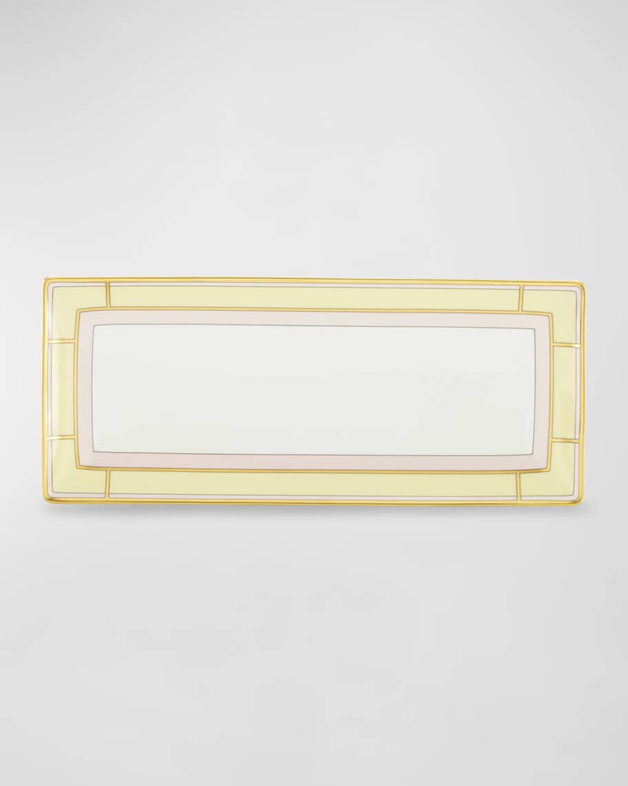 GINORI 1735 Diva Rectangular Platter, Giallo | Neiman Marcus