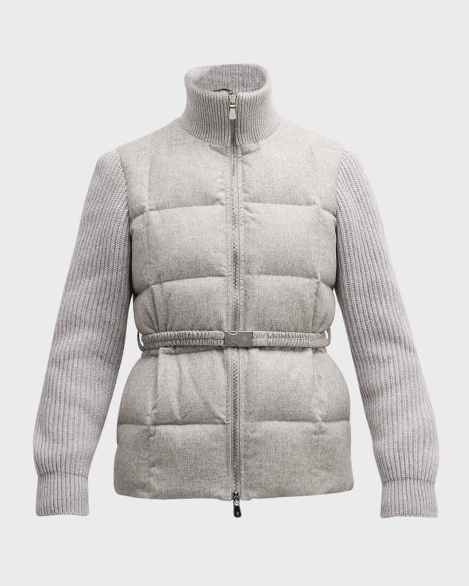 Eleventy Padded Stand-Collar Jacket | Neiman Marcus
