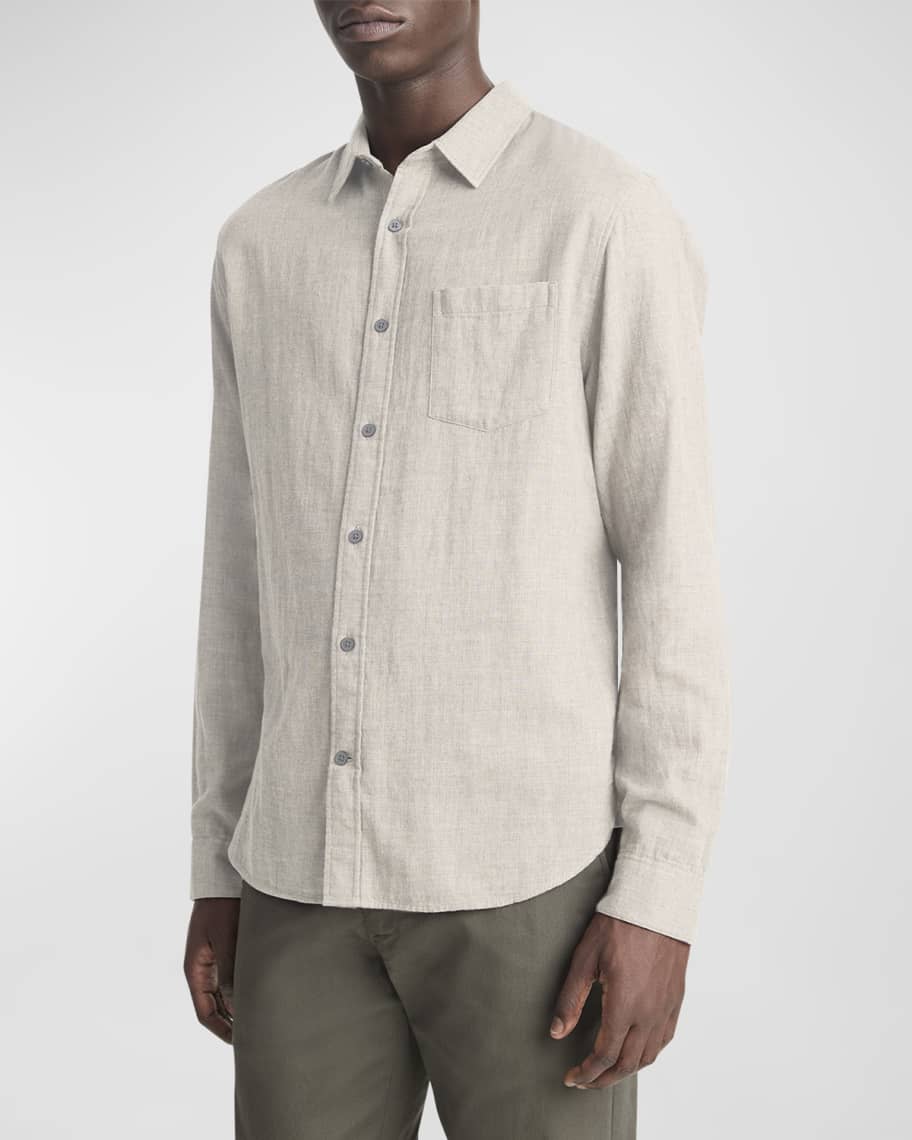 Vince Men's Double-Face Sport Shirt | Neiman Marcus