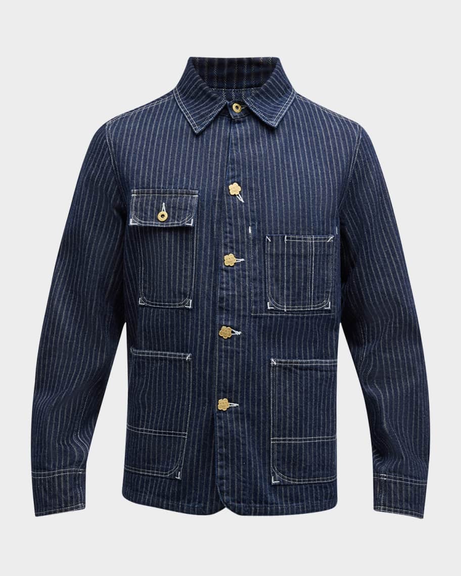 Kenzo Men's Relaxed Workwear Jacket | Neiman Marcus