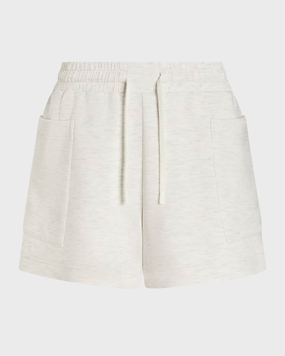 Varley Isabella Mid-Rise Drawstring Shorts | Neiman Marcus