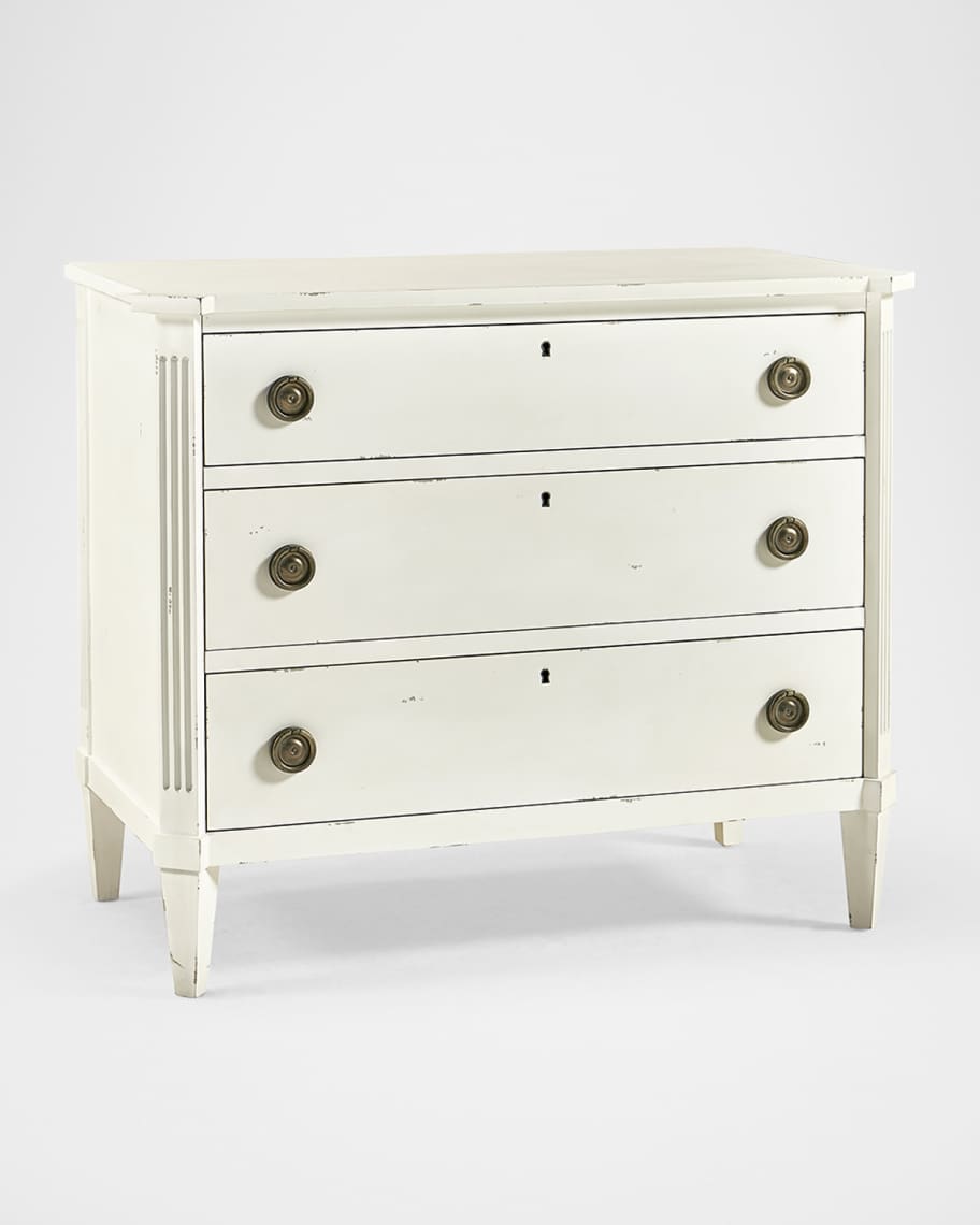 Jonathan Charles Timeless Aeon Swedish 3-Drawer Chest - 38" | Neiman Marcus