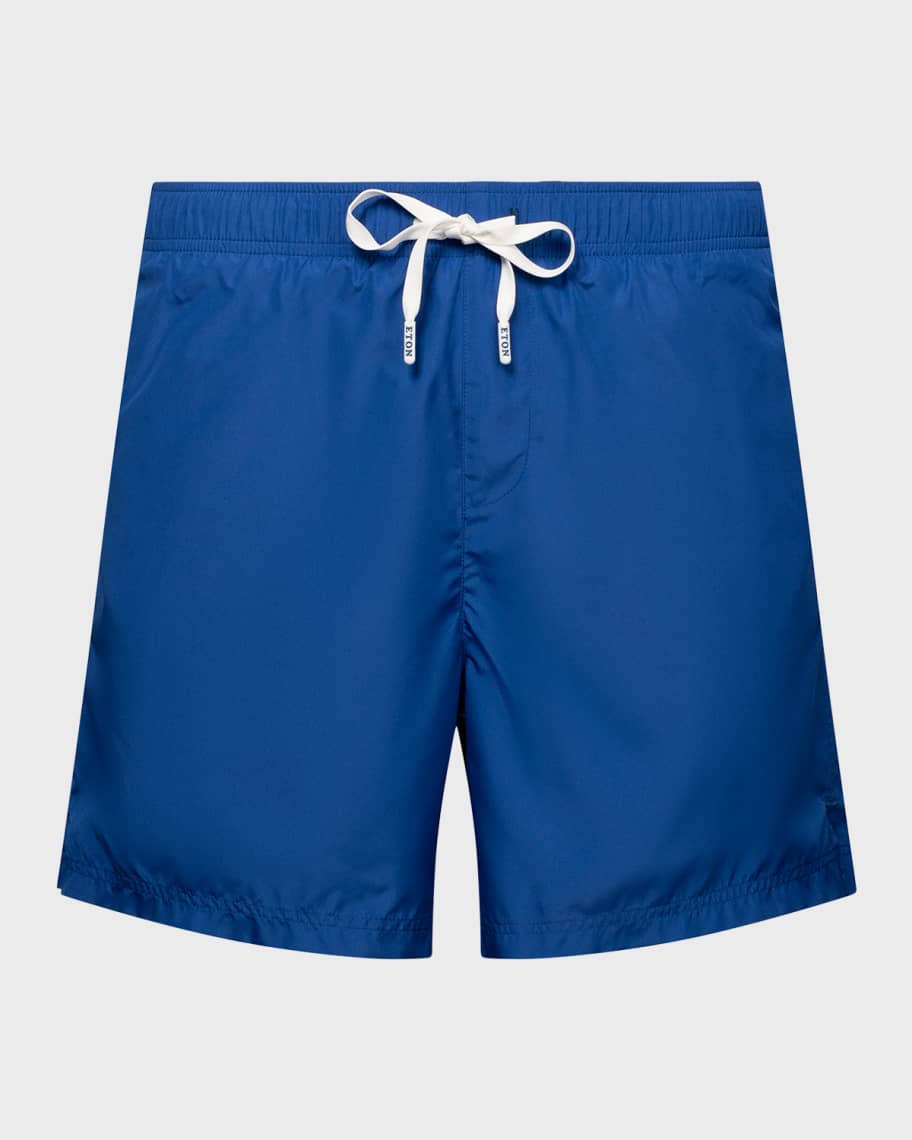 Eton Men's Drawstring Swim Trunks | Neiman Marcus
