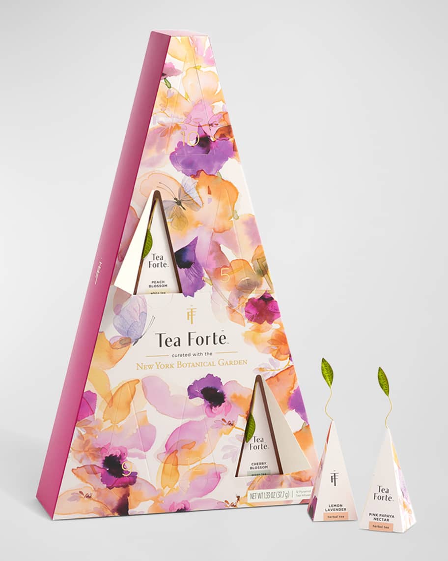 Tea Forte Mariposa 12-Day Blissful Teas | Neiman Marcus