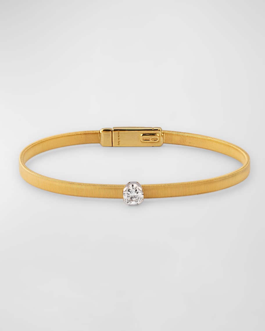 Marco Bicego 18K Yellow Gold Masai Solitaire Diamond Bracelet | Neiman ...
