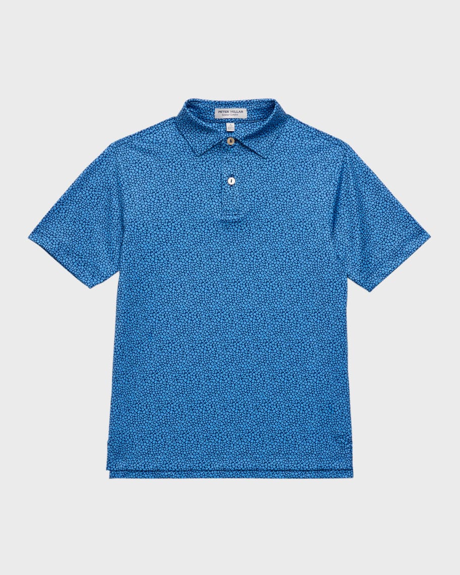 Peter Millar Boy's Luck Of The Irish Performance Jersey Polo Shirt ...