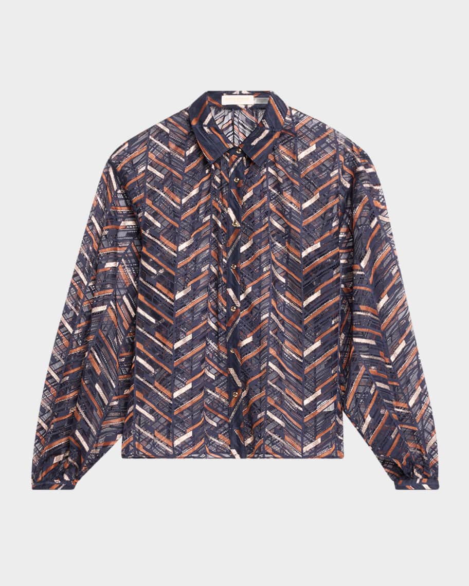 Ramy Brook Roberta Blouse | Neiman Marcus