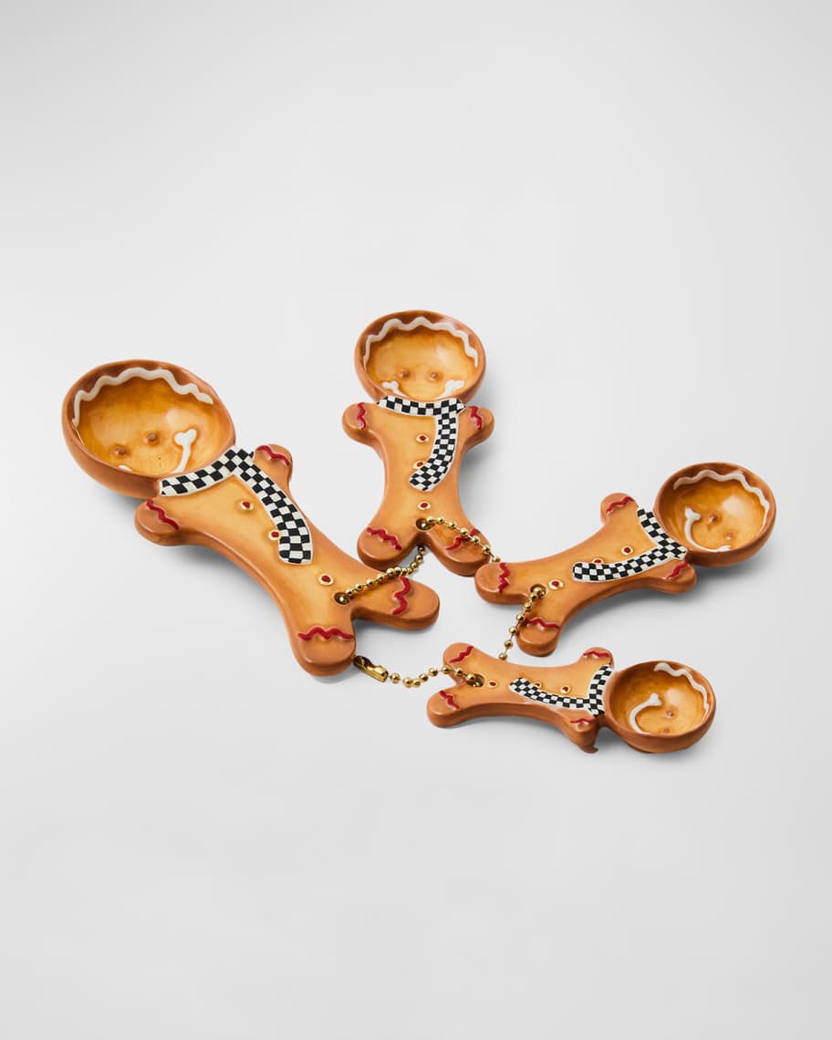 MacKenzie-Childs Bake Shop Gingerbread Teaspoon Set | Neiman Marcus