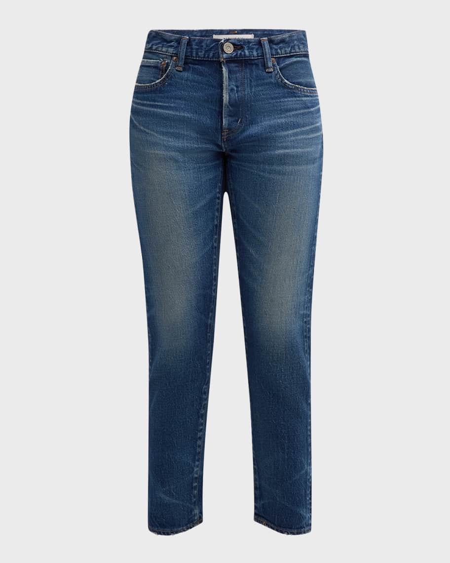 MOUSSY VINTAGE Gifford Tapered Mid-Rise Jeans | Neiman Marcus