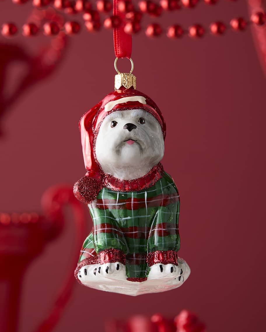 Joy To The World Collectibles Westie In Christmas Sleeper Pajamas ...