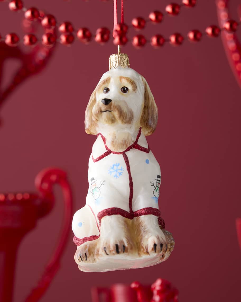 Joy To The World Collectibles Goldendoodle In Christmas Pajamas ...