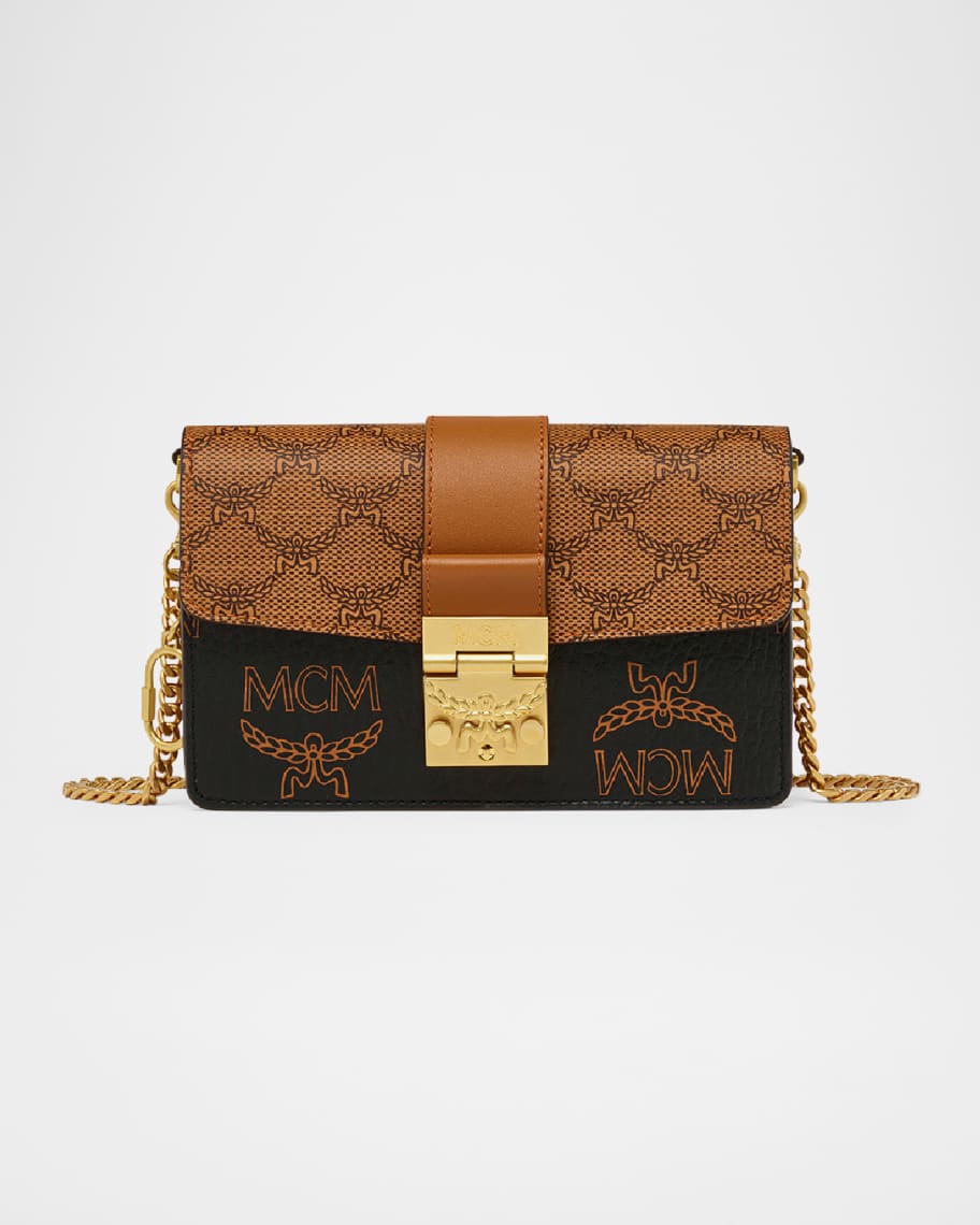 MCM Tracy Mini Monogram Crossbody Bag | Neiman Marcus