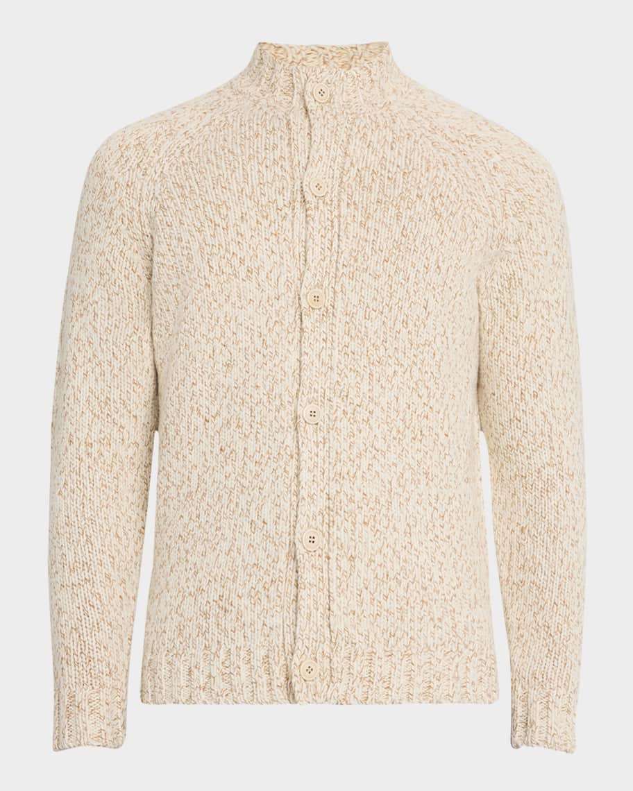 Peter Millar Men's Strathmore Button-Front Sweater | Neiman Marcus