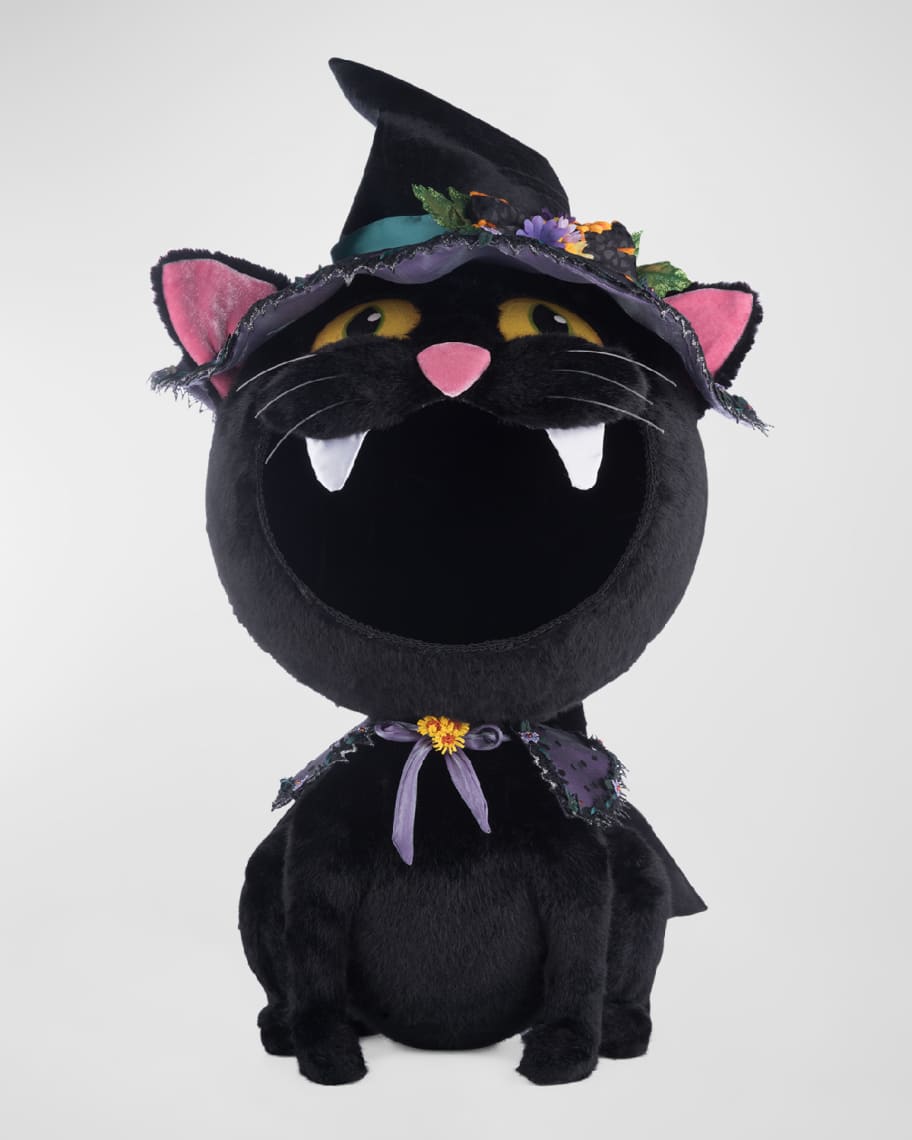 Katherine's Collection Black Cat Candy Container | Neiman Marcus