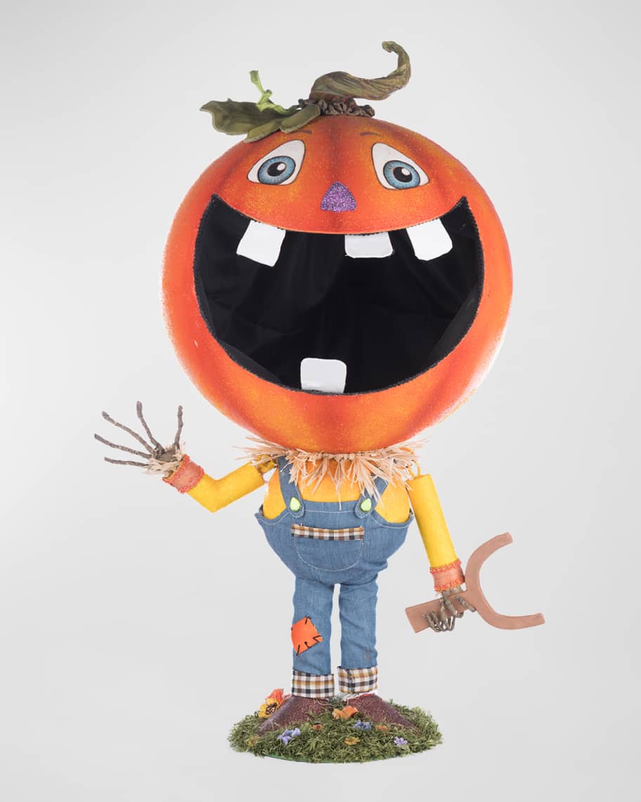 Katherine's Collection Pumpkin Boy Candy Container | Neiman Marcus