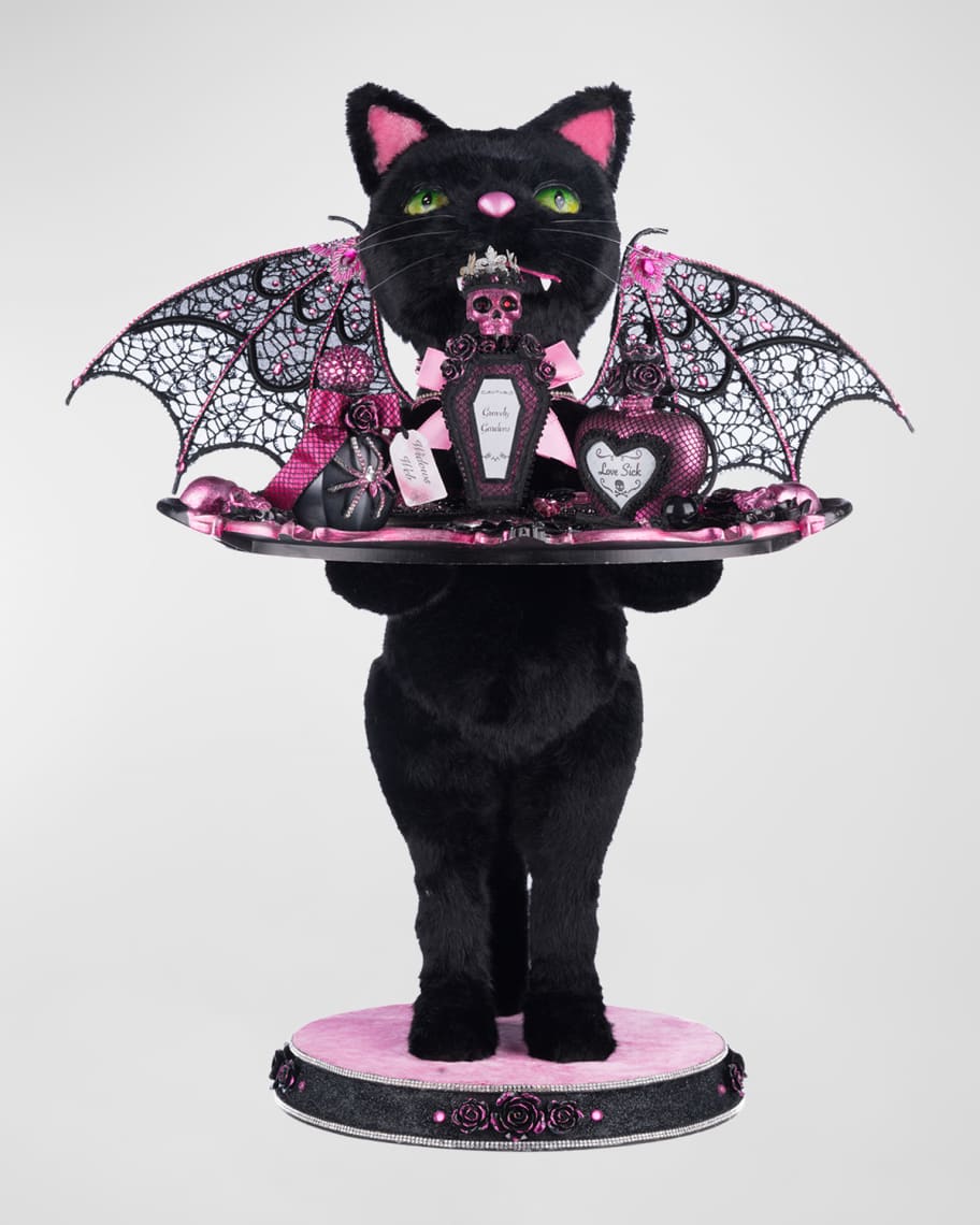 Katherine's Collection Noir Cat-Bat Server | Neiman Marcus