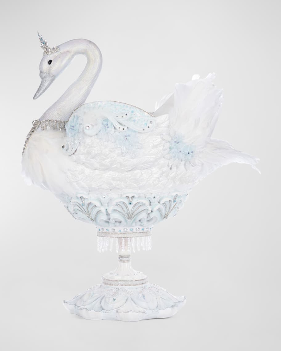 Katherine's Collection Shimmering Swan Bowl | Neiman Marcus