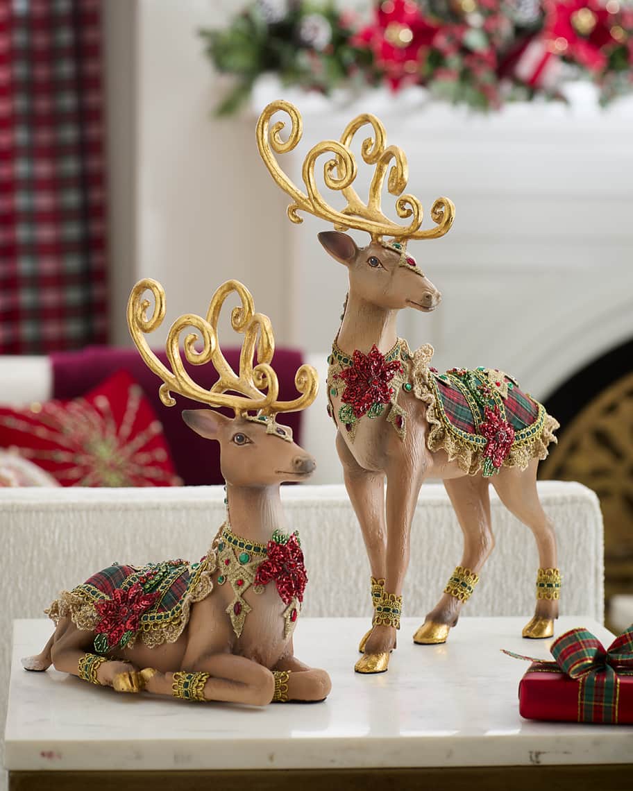 Katherine's Collection Holiday Magic Deer, Set of 2 | Neiman Marcus
