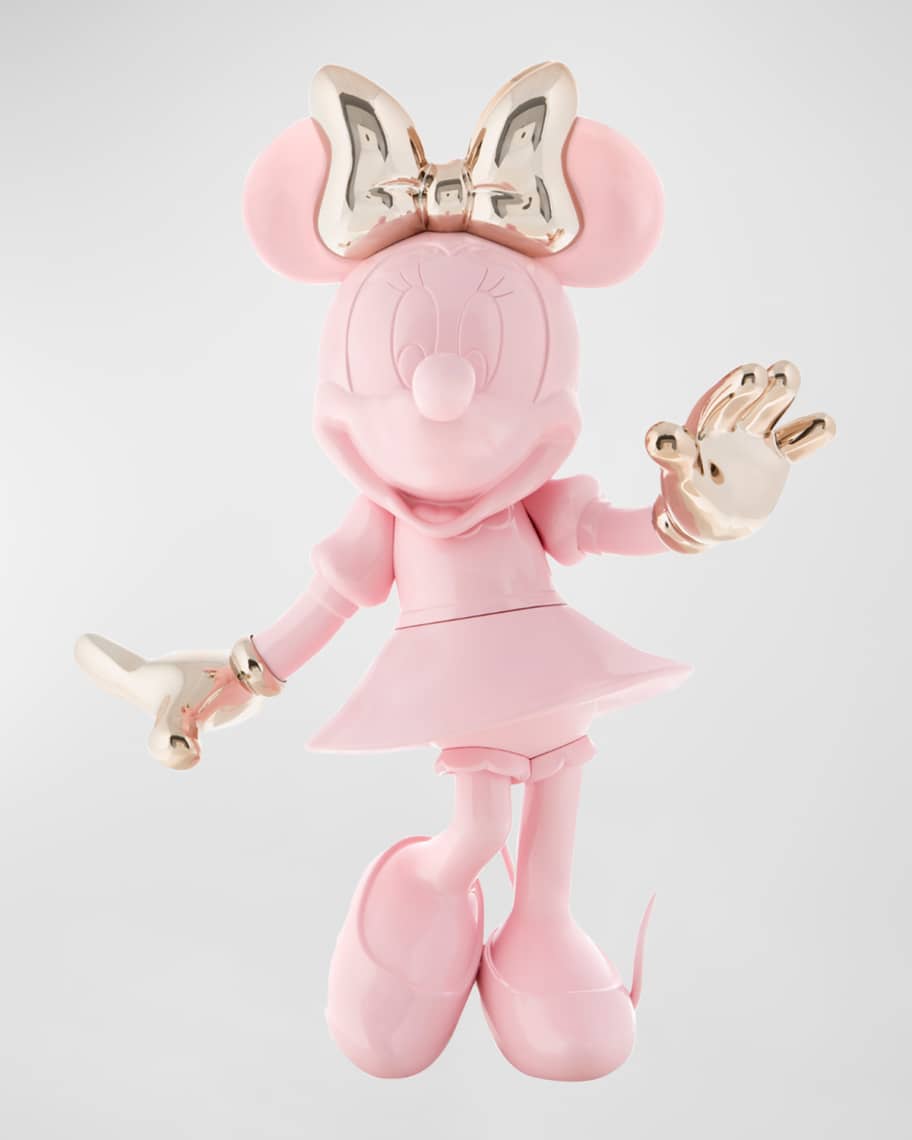 LEBLON DELIENNE Minnie Welcome Figurine - Glossy Pastel Pink | Neiman ...