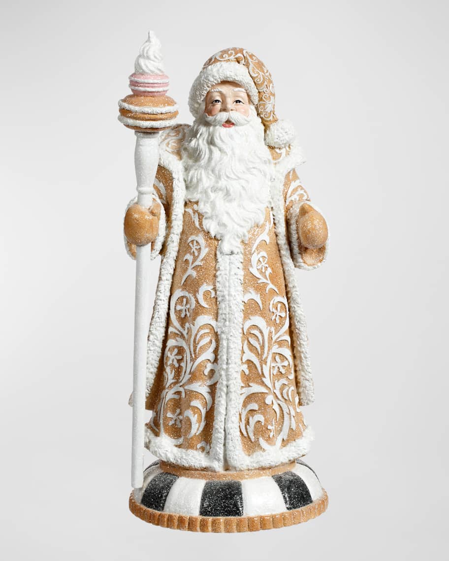 Mark Roberts Gingerbread Santa Christmas Figurine, 18" | Neiman Marcus