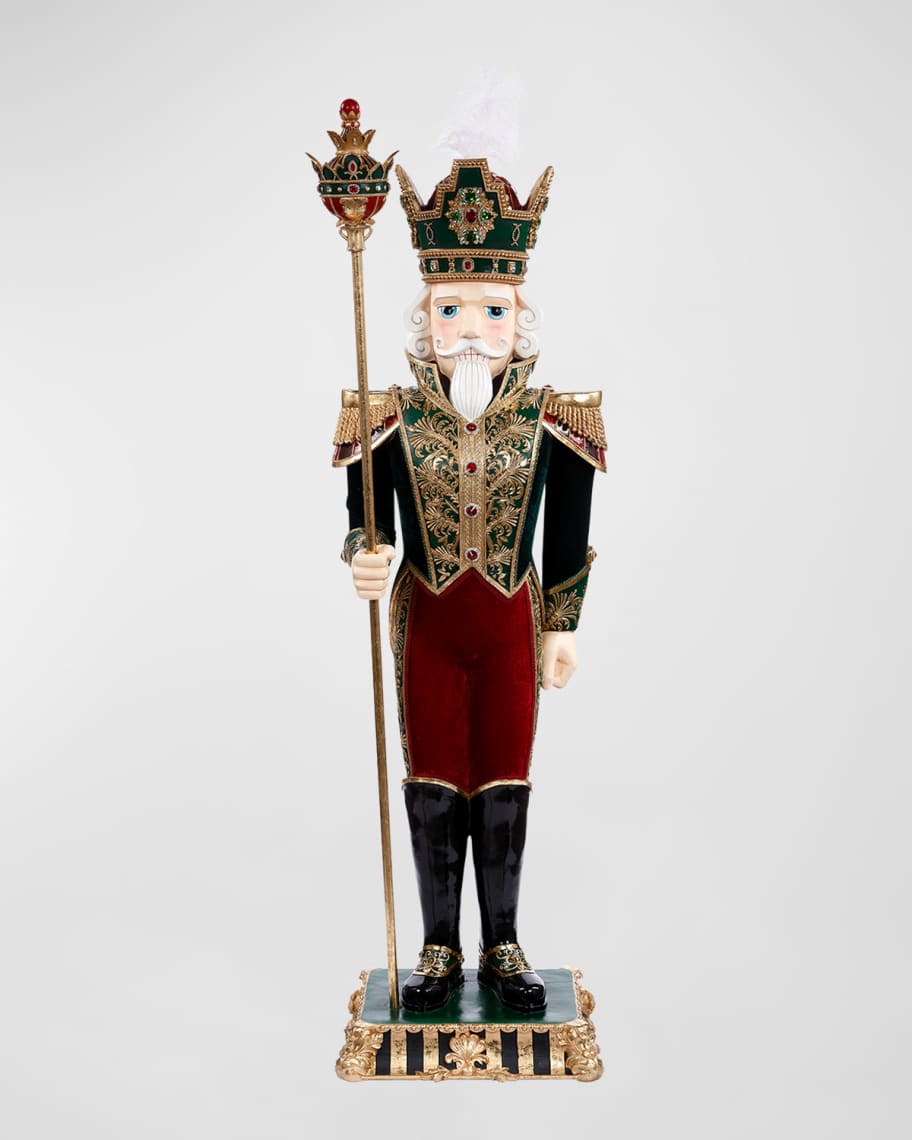 Mark Roberts Christmas Tall Nutcracker, 70" | Neiman Marcus