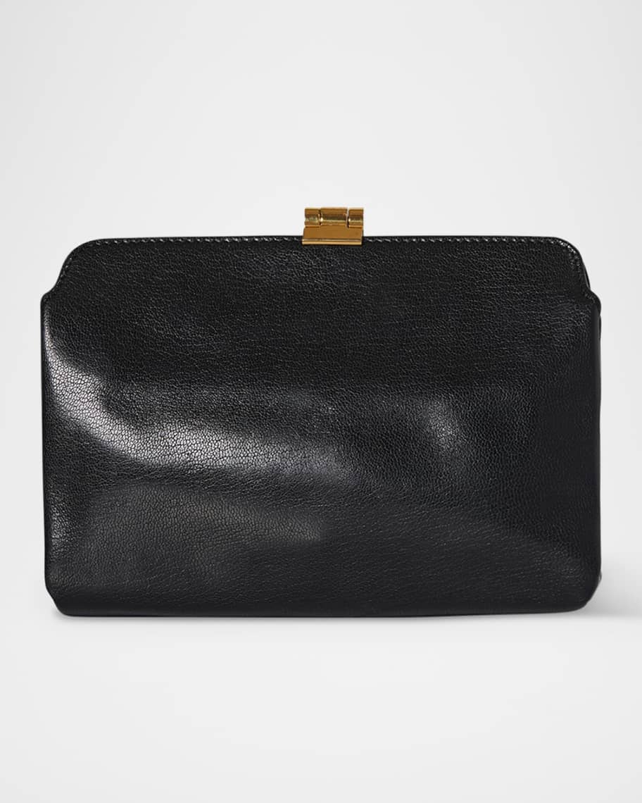 THE ROW Amazon in Shiny Kid Leather | Neiman Marcus