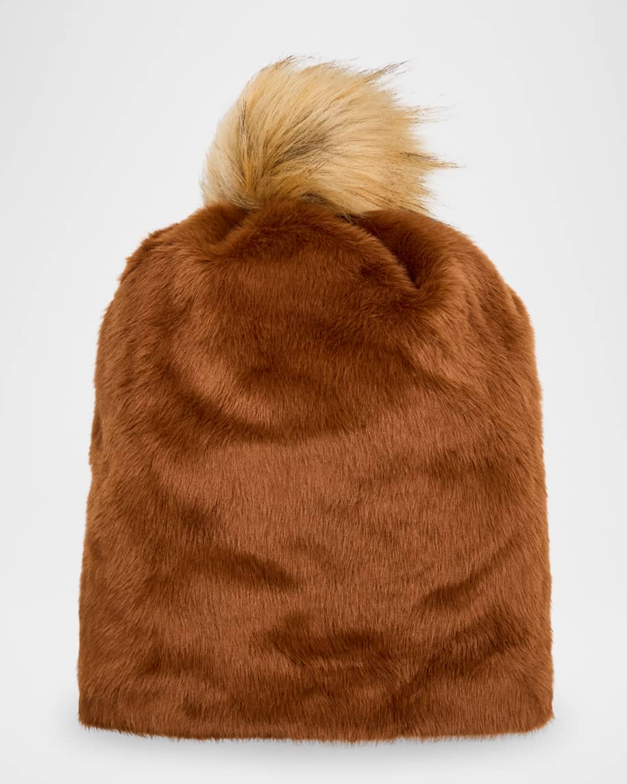 Adrienne Landau The Teddy Beanie | Neiman Marcus