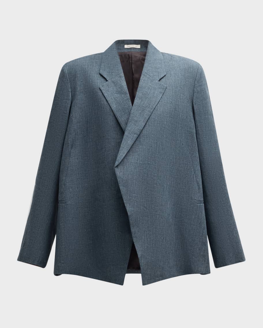 BITE Studios Polus Linen Suit Jacket | Neiman Marcus