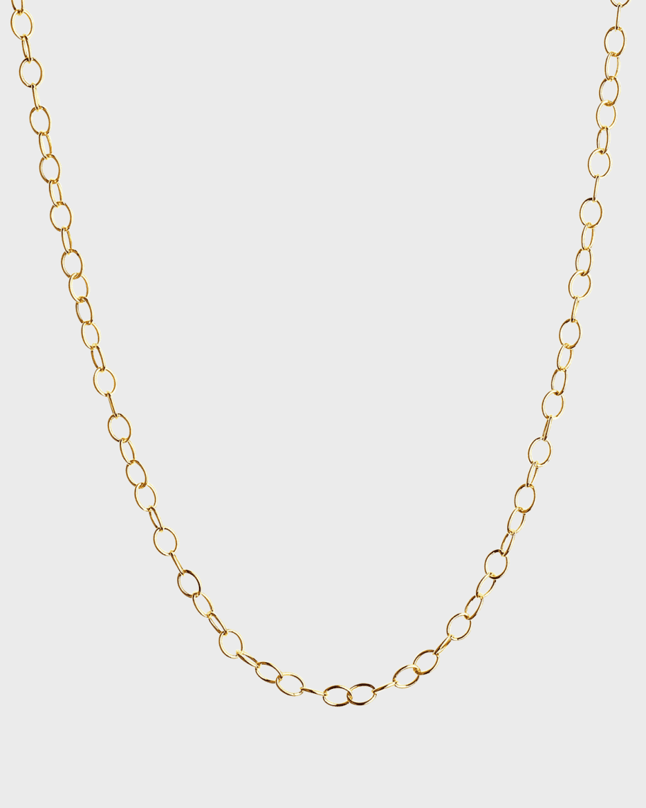 Syna 18k Yellow Gold Oval-Link Chain Necklace | Neiman Marcus
