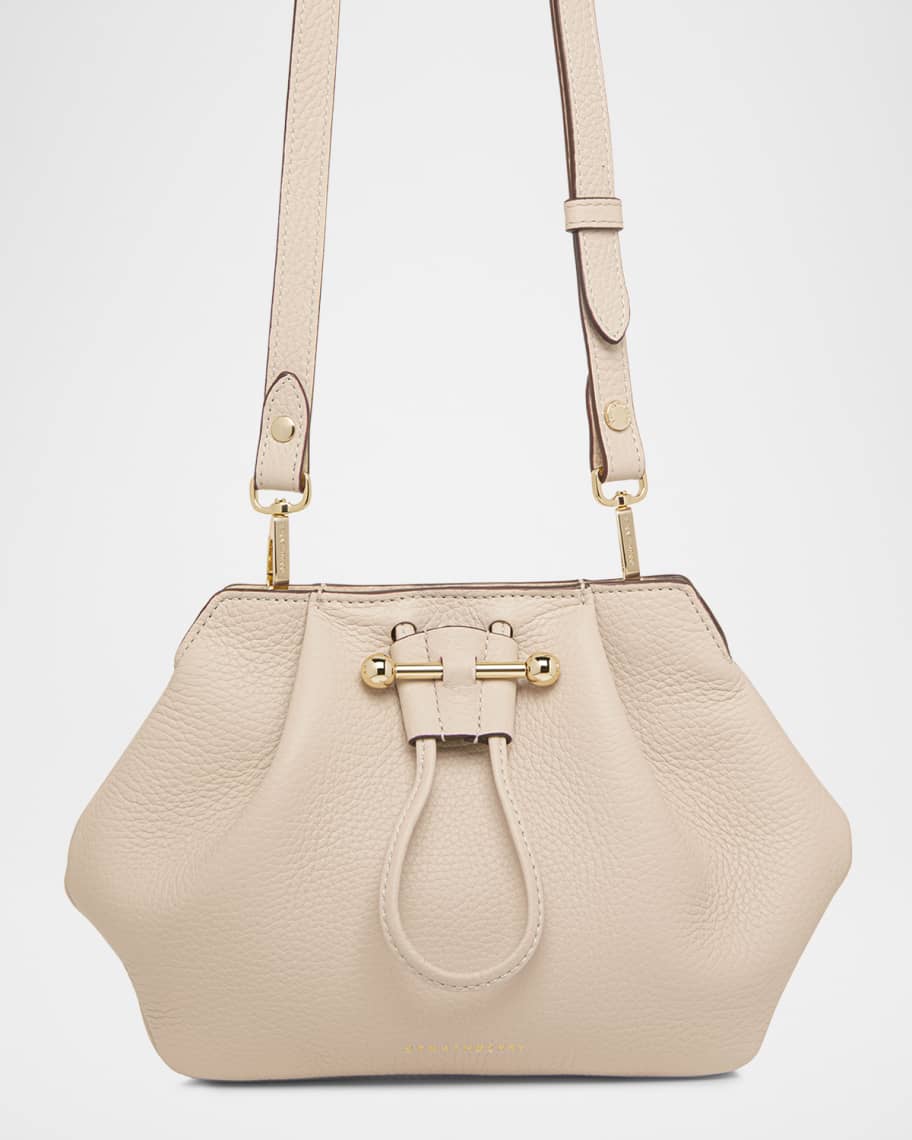 STRATHBERRY Osette Drawstring Leather Crossbody Bag | Neiman Marcus