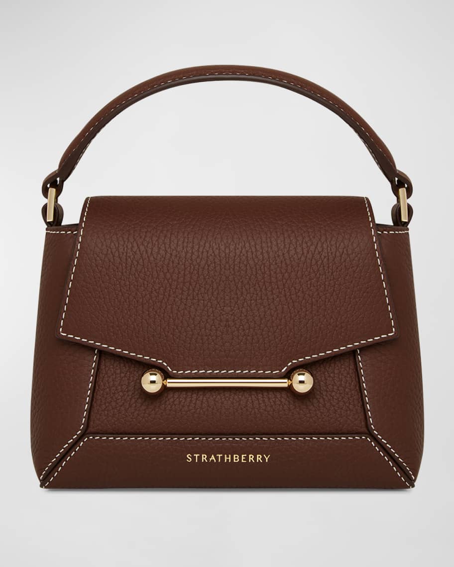 STRATHBERRY Mosaic Nano Leather Top-Handle Bag | Neiman Marcus