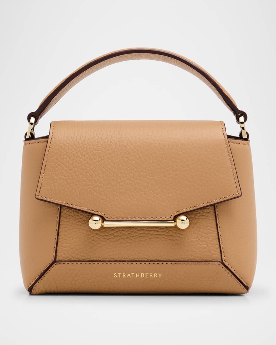 STRATHBERRY Mosaic Nano Leather Top-Handle Bag | Neiman Marcus