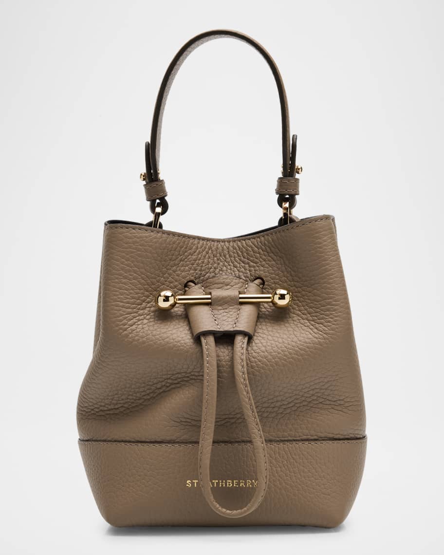 STRATHBERRY Lana Osette Drawstring Leather Crossbody Bag | Neiman Marcus
