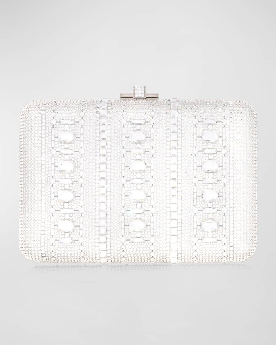 Judith Leiber Couture Radiant Jewel Crystal Slim Clutch Bag | Neiman Marcus