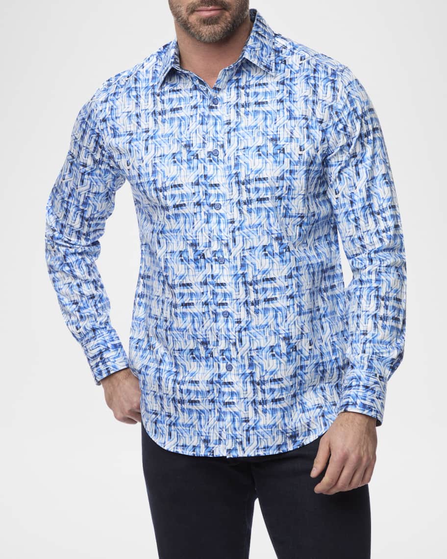 Robert Graham Men's Erasmus Sport Shirt | Neiman Marcus