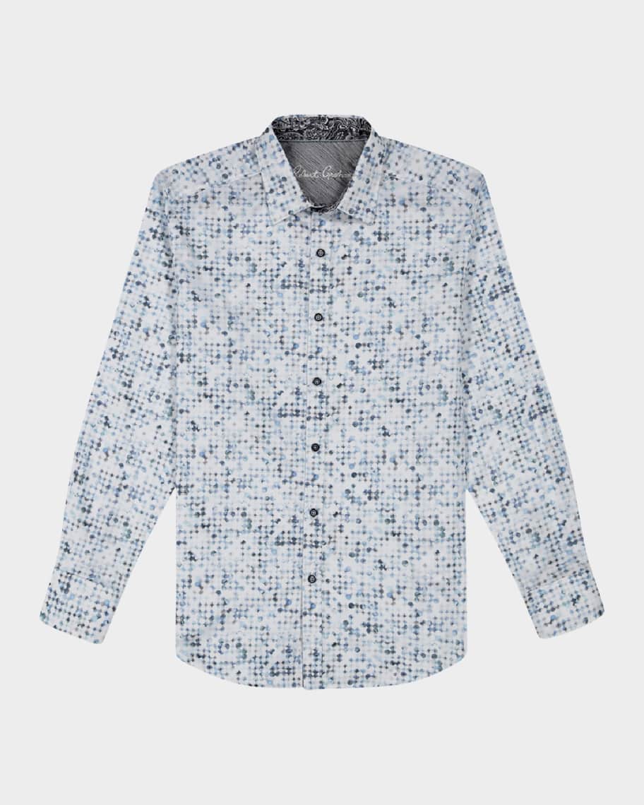 Robert Graham Men's Barraza Woven Sport Shirt | Neiman Marcus