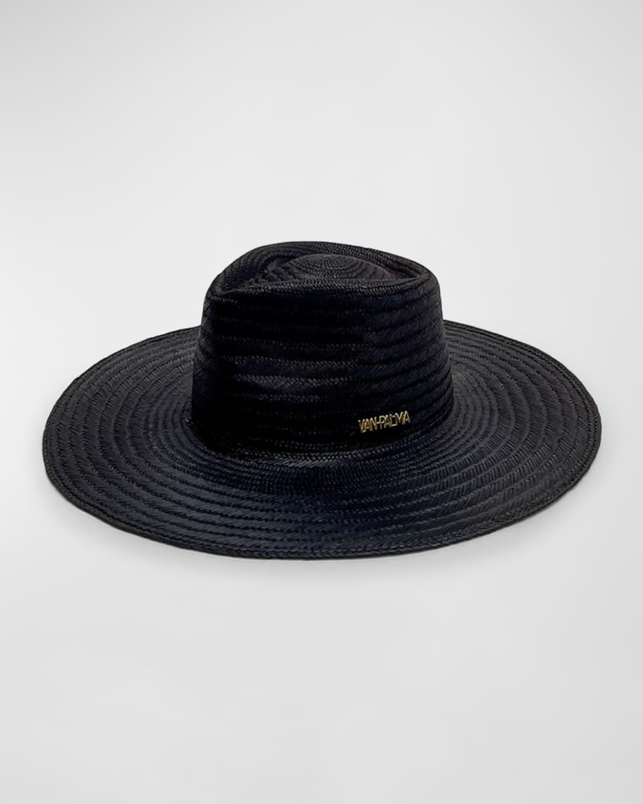 Van Palma Nino Straw Large Brim Hat | Neiman Marcus