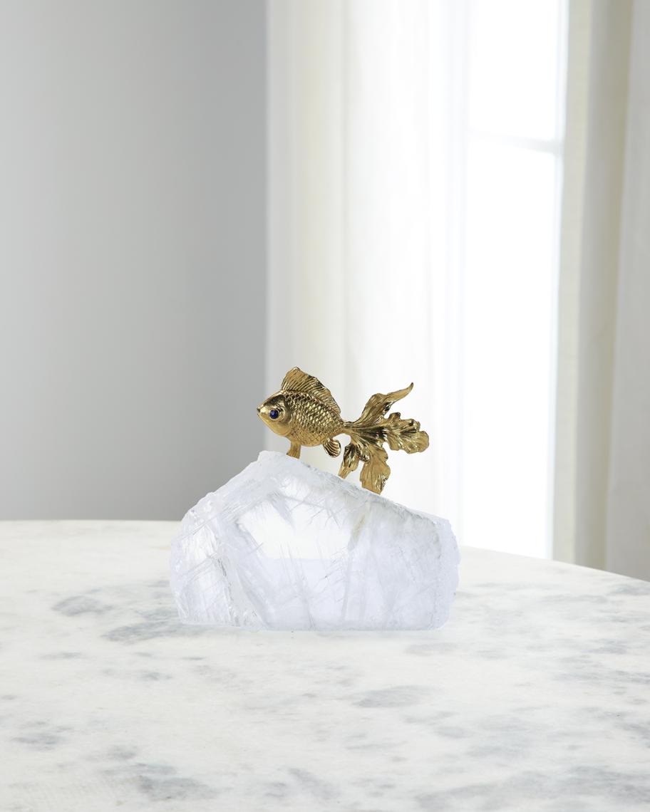 John-Richard Collection Fantail Goldfish 8