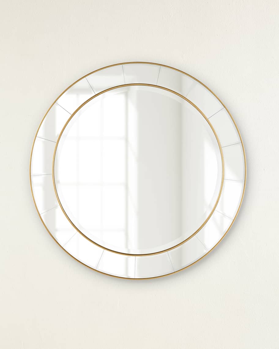 John-Richard Collection Discus Mirror | Neiman Marcus