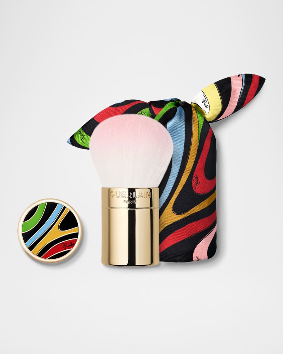 Guerlain x Pucci Meteorites Brush | Neiman Marcus