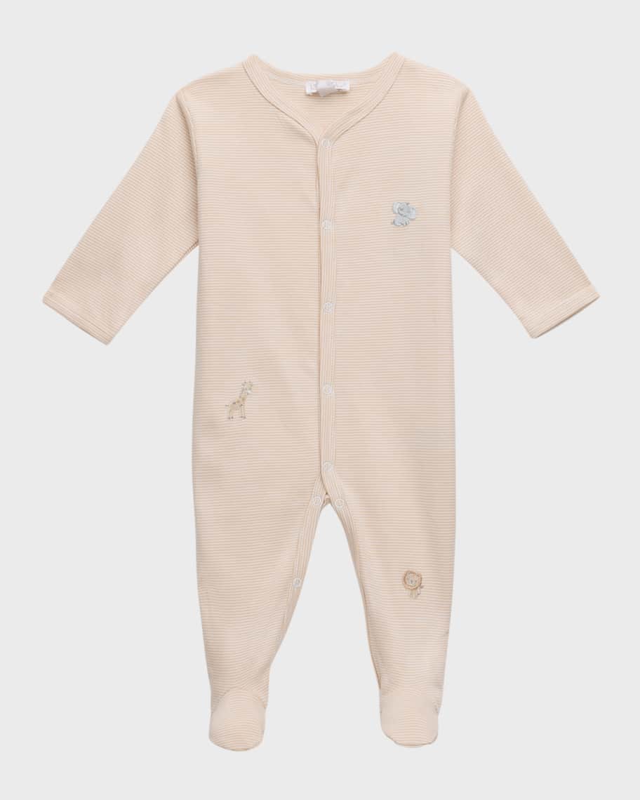 Kissy Kissy Kid's Safari Squad Embroidered Footie, Size Newborn-6M ...