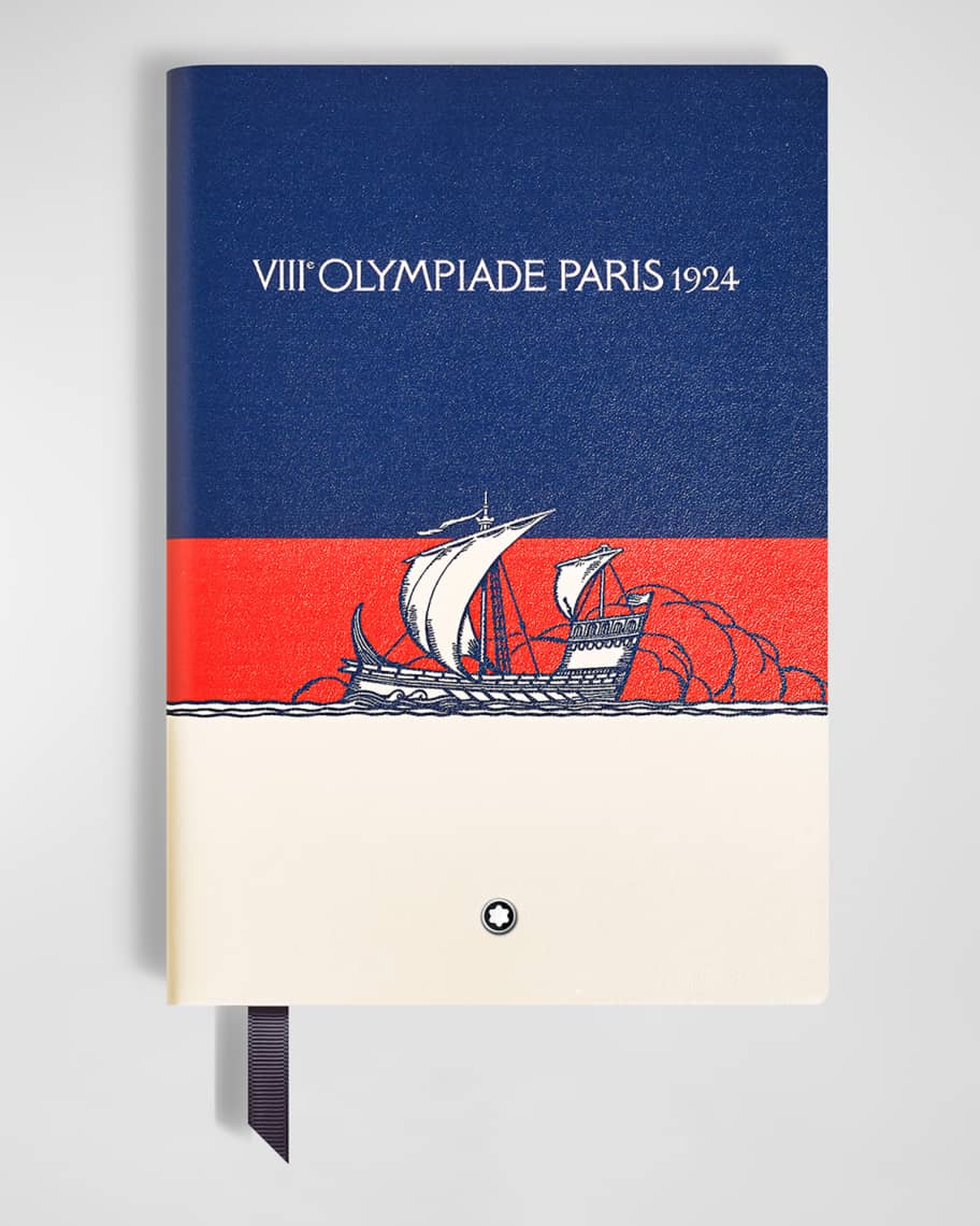 Montblanc Fine Stationary Leather Notebook #146, Olympic Heritage Paris ...